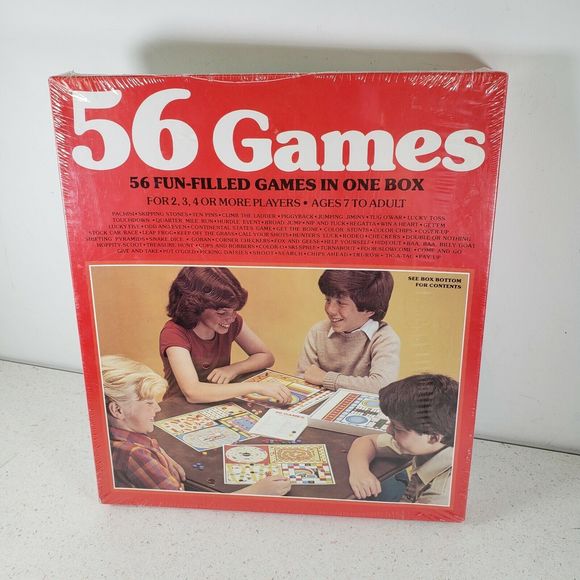 Golden | Toys | Golden Board Game Set Vintage 981 Fun Filled Games 56 ...